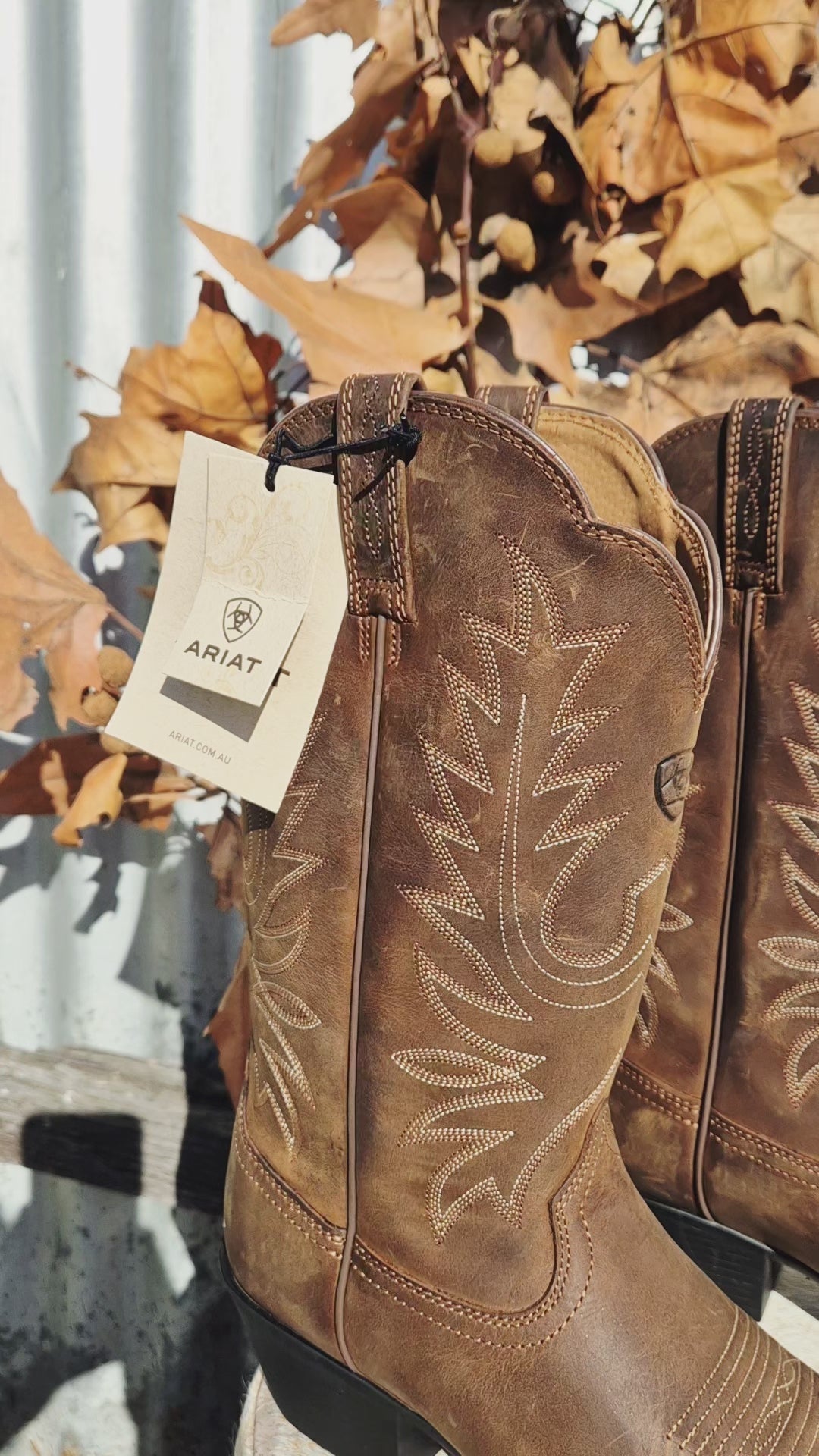 LADIES WESTERN R TOE BOOT – The Country Outfitters Goulburn